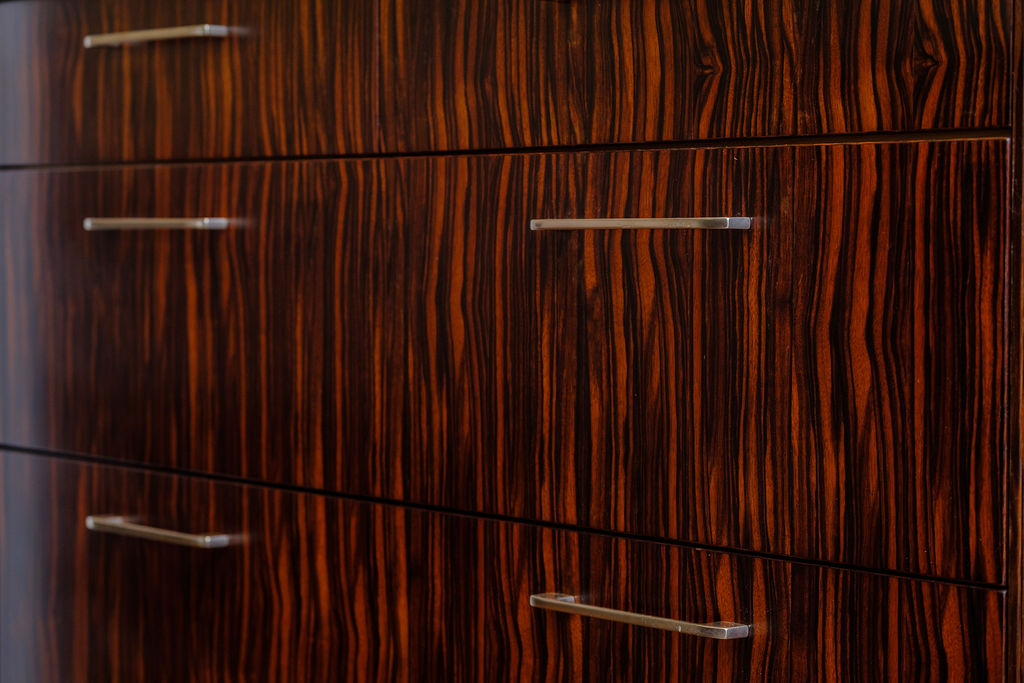 Macassar Ebony Veneer Cabinets | Cabinets Matttroy